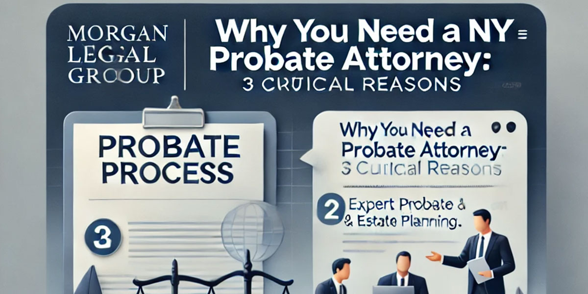 3 Reasons to Hire a Probate Attorney in NYC | Morgan Legal Group PC