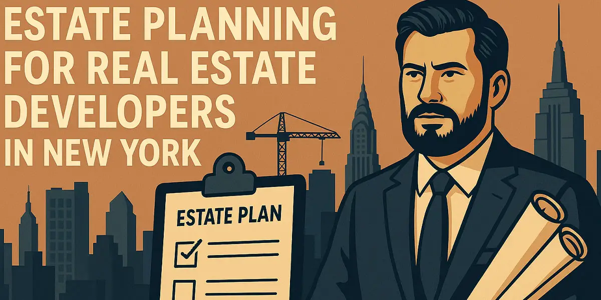 Estate Plan: Estate planning for real estate developers in New York