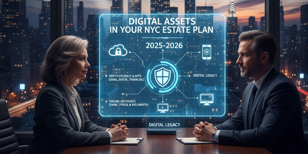 How to make Estate plans for your digital assets. Call us